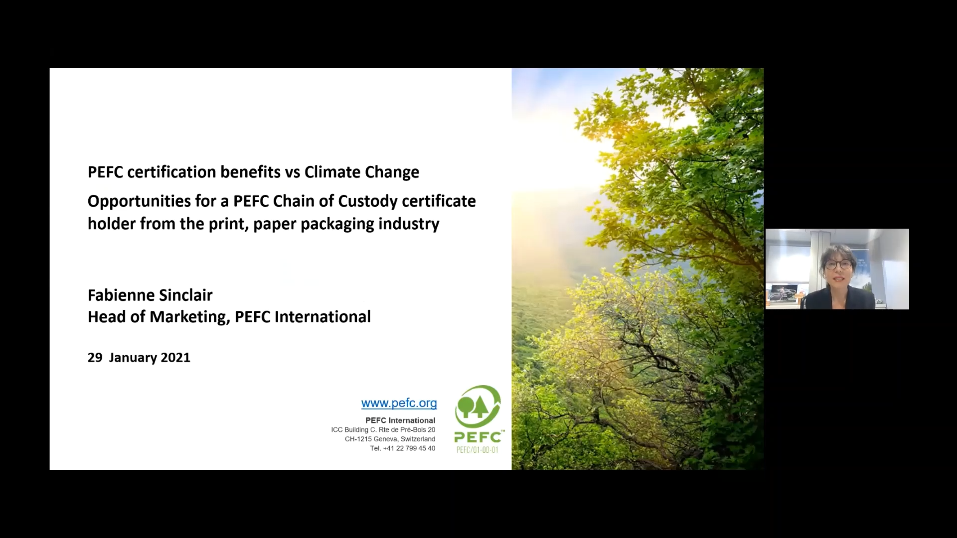 Online Forum on Sustainable Paper Trends and PEFC Certification | MTCC