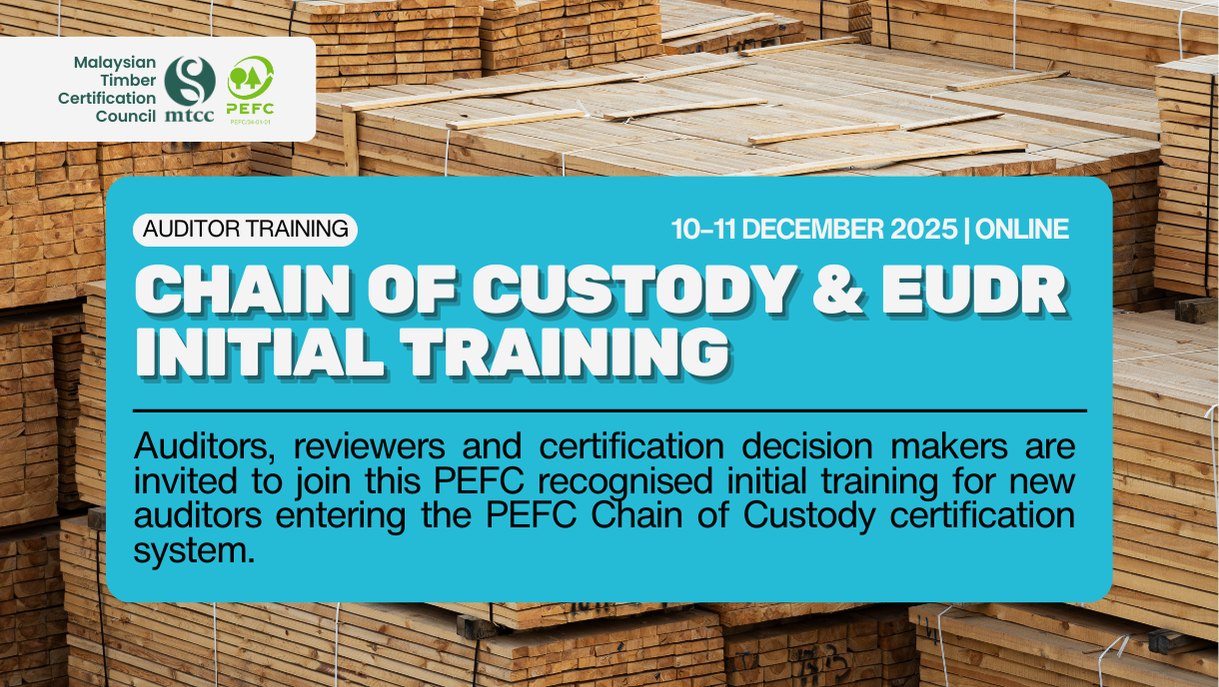 Chain of Custody and EUDR Initial Training | MTCC